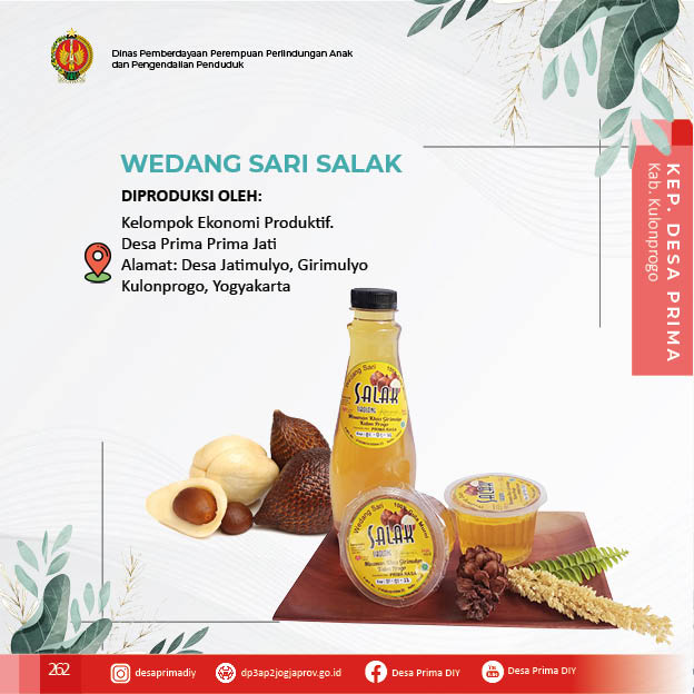 Wedang Sari Salak | Prima Center Desa Mandiri Budaya